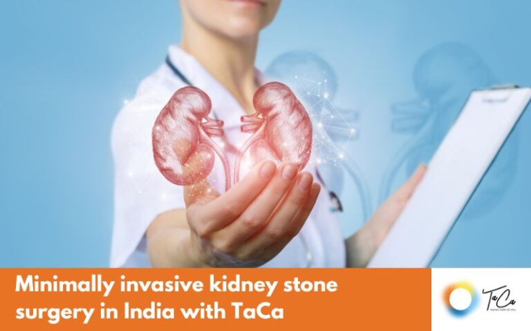 Minimally invasive kidney stone surgery in India with TaCa